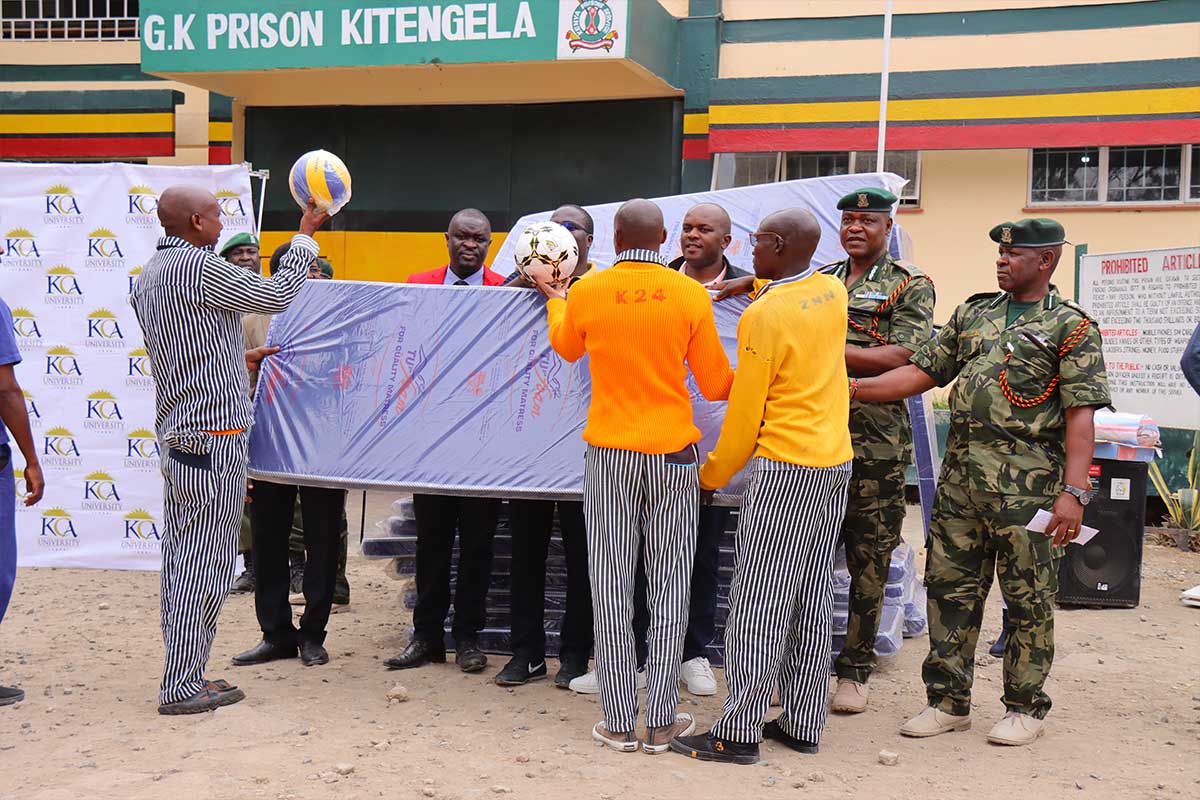 Service to Community- CSR at G.K Prison Kitengela - KCA University ...